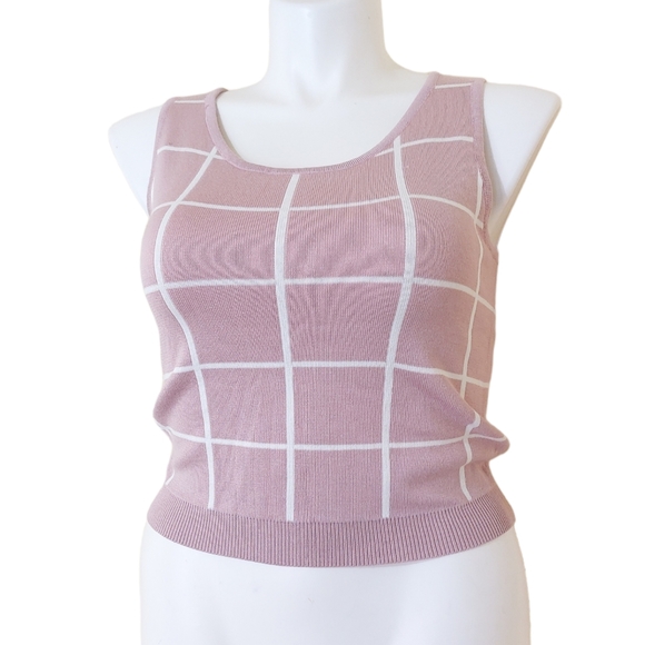 Lark + Grey | Jackets & Coats | Lark Grey Mauve Pink White Window Pane ...